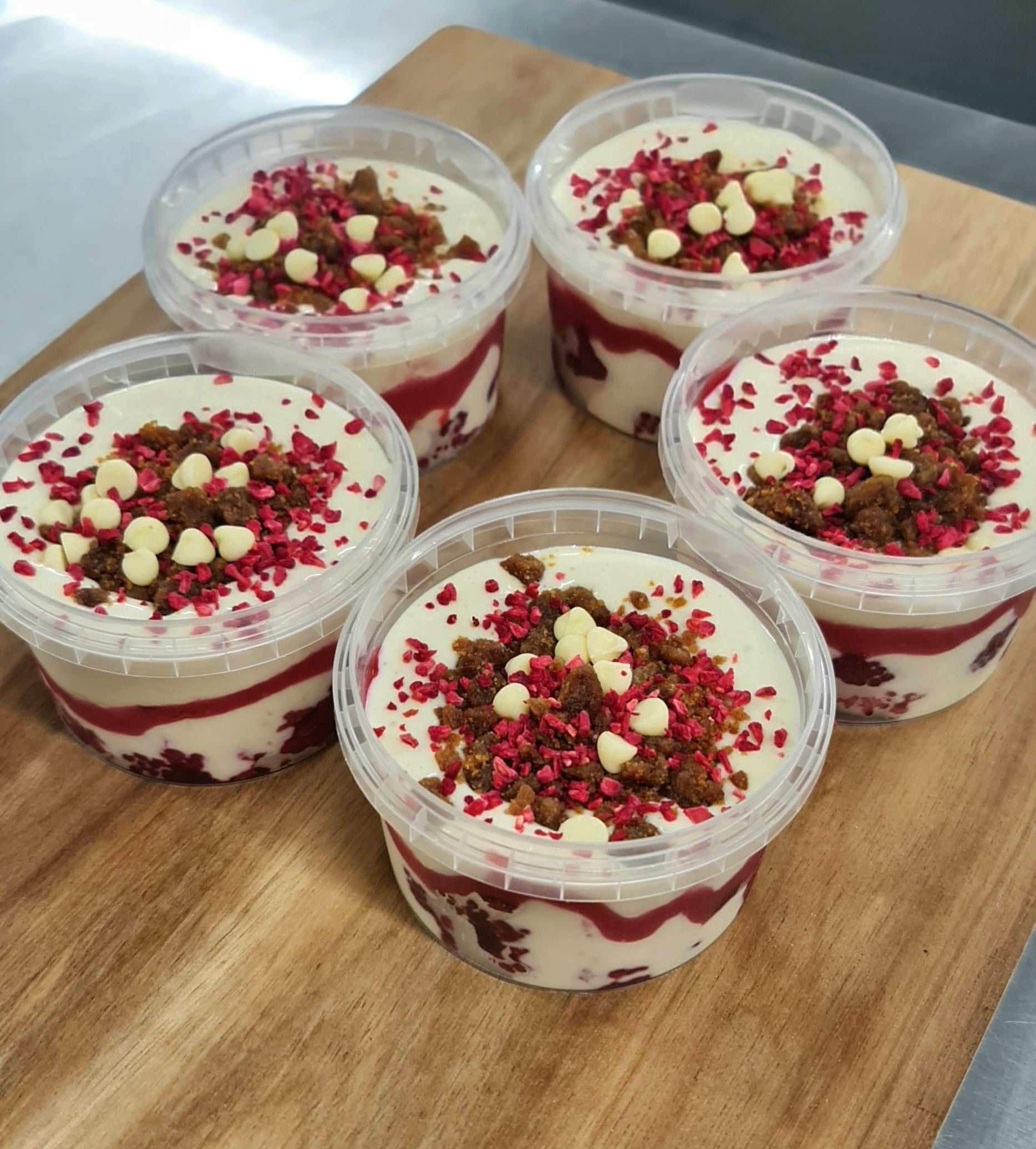 Raspberry Ripple Crumble Protein Pot – Coastlinekitchen